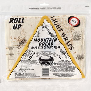 Mountain Bread - Whole Wheat - Light Wraps -- Product Review