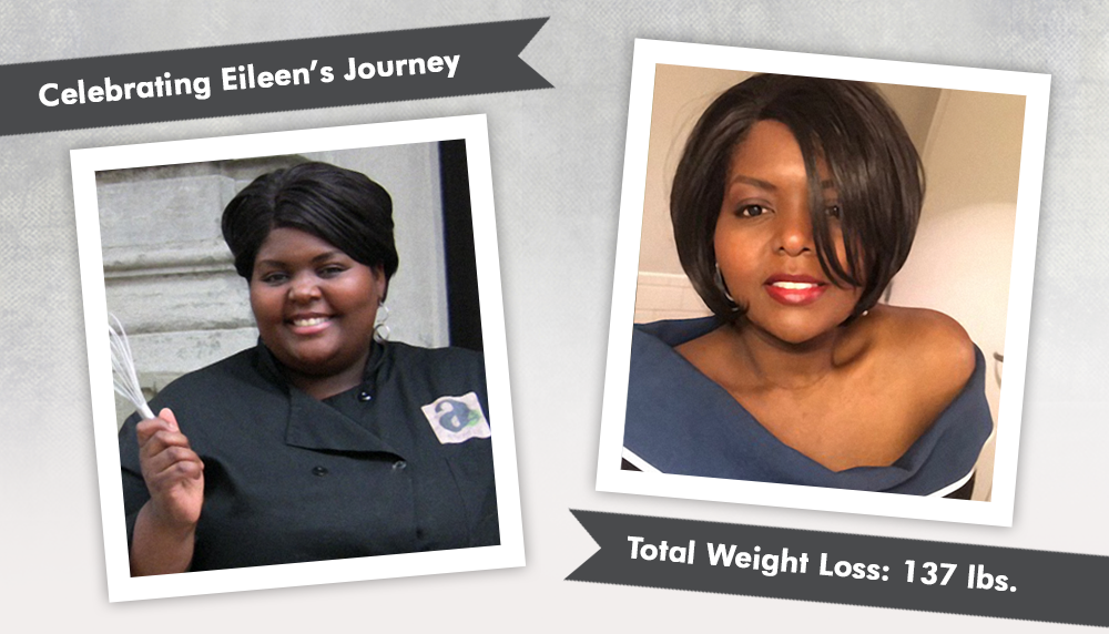 Before & After DS with Eileen (Chef), losing 137 pounds! : ObesityHelp