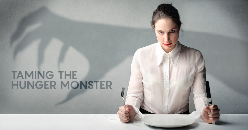 Taming the Hunger Monster to Lose Weight : ObesityHelp
