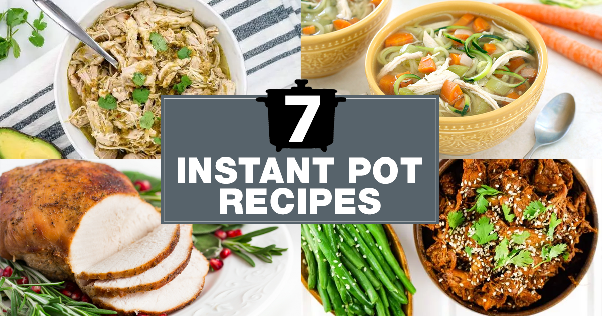 7 Instant Pot Recipes for Breakfast, Lunch, and Dinner : ObesityHelp