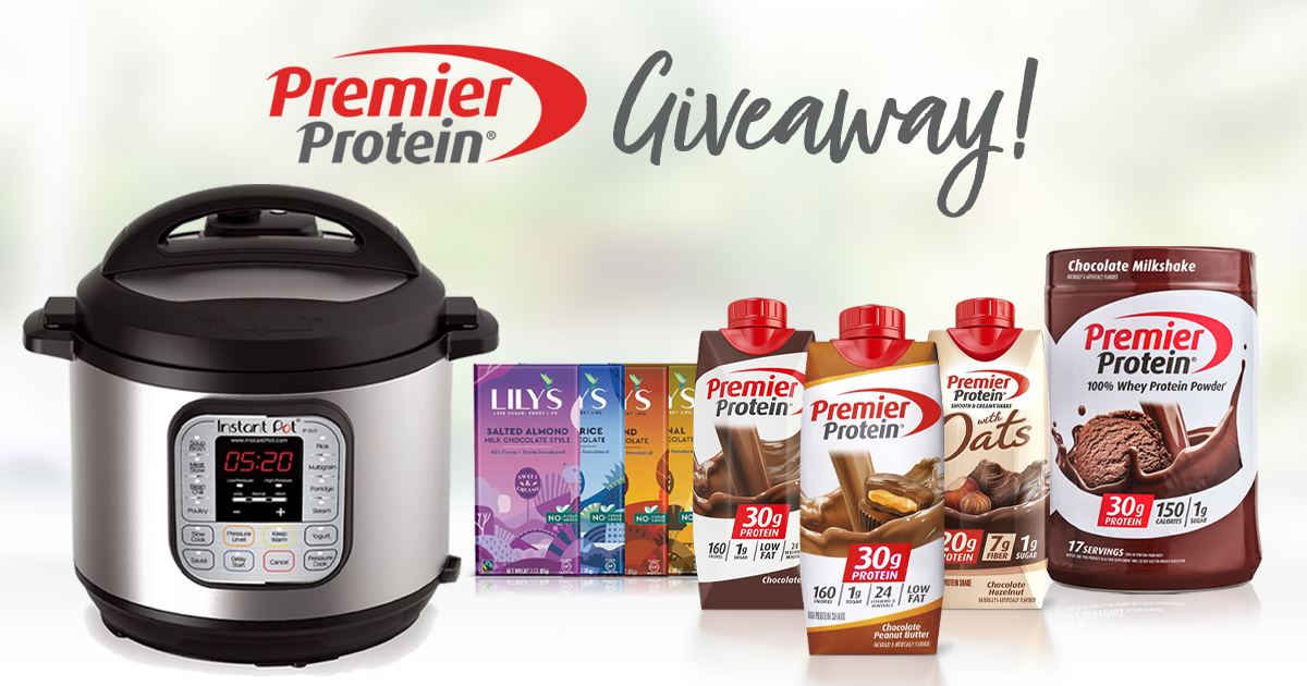 NEW! Premier Protein® Chocolate Peanut Butter Protein GIVEAWAY ...